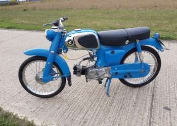 Honda C114 50cc Recently restored and exceedingly cute! 1961 - Redline ...